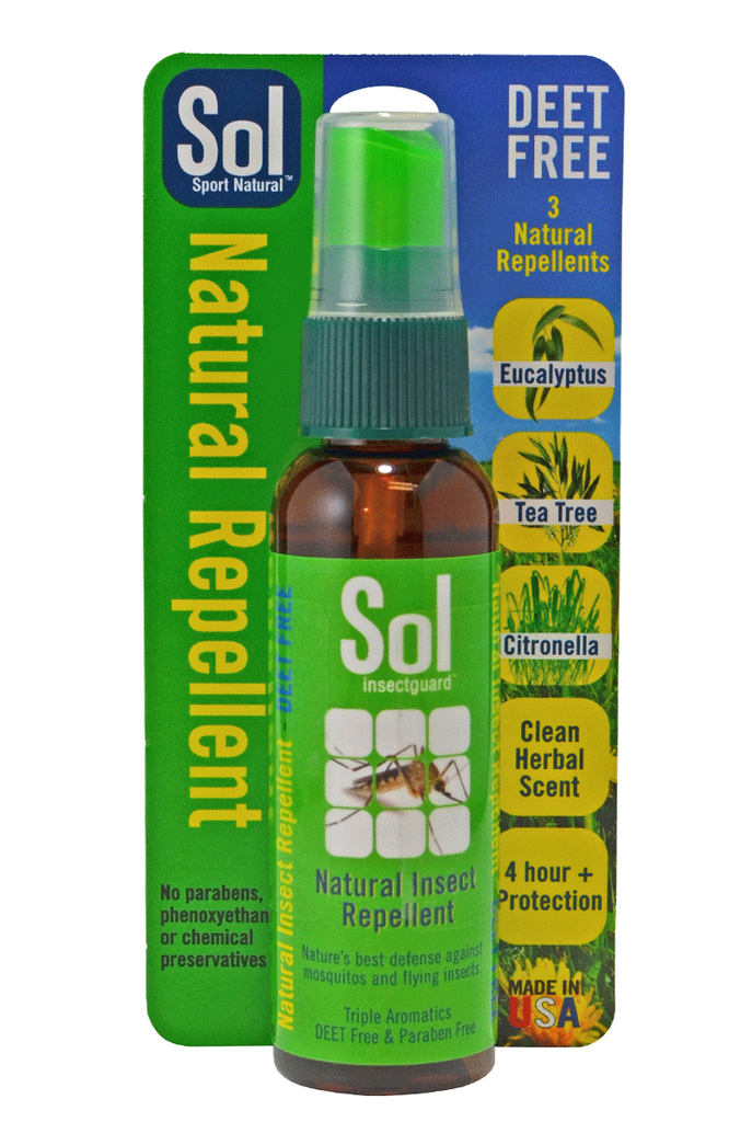 Natural, DEET free Insect Repellent – Sol Sunguard